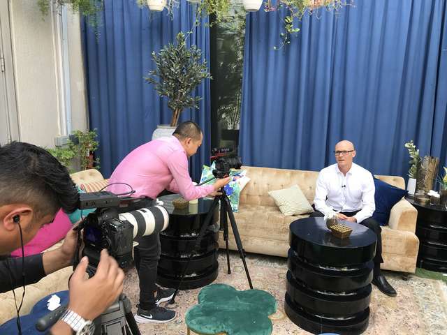 Andrew Hallam Speaks In Dubai to NBF’s Priority Clients